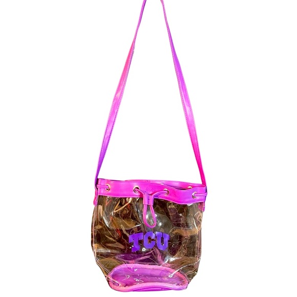 NCAA | Bags | Tcu Hornfrogs Clear Stadium Bag Big 2 Ncaa College ...